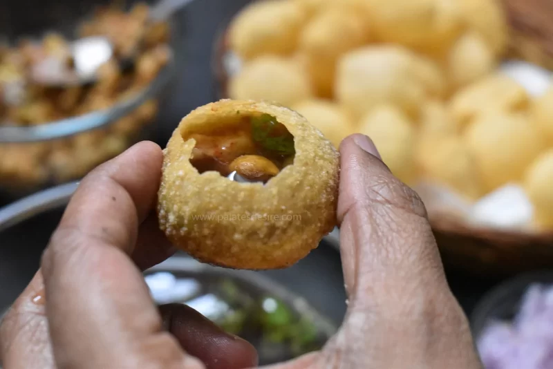 Pani Puri Recipe | Home Made Pani Puri | - Indian Healthy Recipes | Non ...
