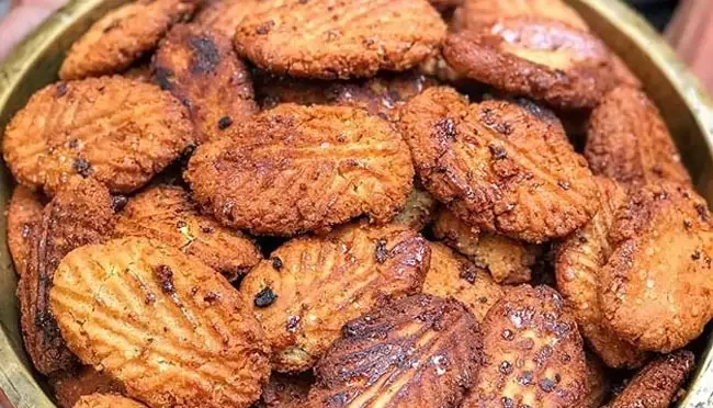 Thekua Recipe (Chaath Puja Special Sweet) - Indian Healthy Recipes ...