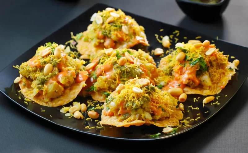 Spicy Delight: Sev Puri Recipe - Indian Healthy Recipes | Non ...